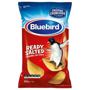 BLUEBIRD Potato Chips Ready Salted 12x150g (WST $83.14) – Alofa Foodstuffs