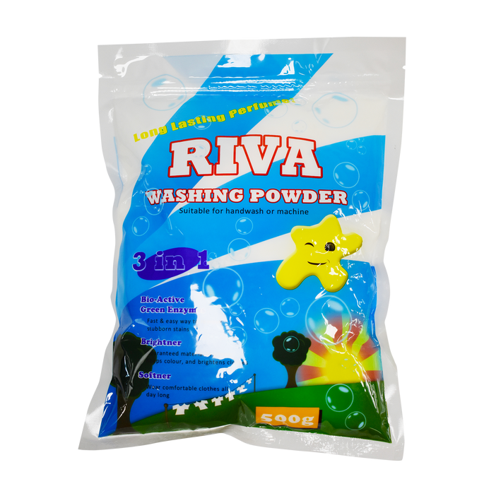 Riva Detergent Powder 24 x 500g (WST $76.01) – Alofa Foodstuffs