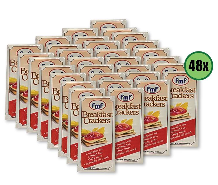 FMF Breakfast Crackers 48 x 200g (WST $86.83) – Alofa Foodstuffs