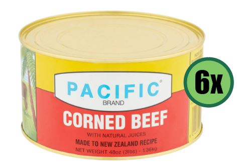 PACIFIC Corned Beef 6 x 1.36kg (WST$500.57) – Alofa Foodstuffs